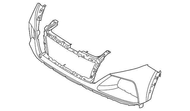 2022-2024 Hyundai Tucson Bumper Cover 86511-CW000 | OEM Parts Online