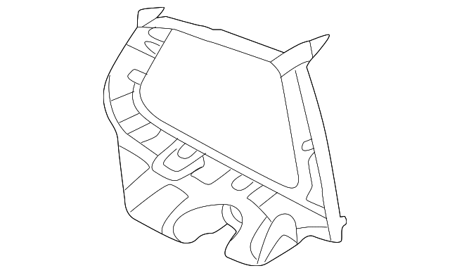 2022-2024 Hyundai Tucson Headlight Molding 865C2-CW000 | OEM Parts Online