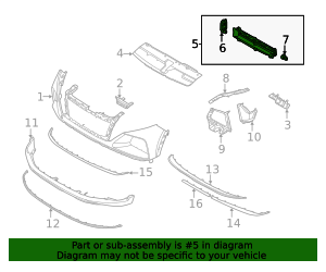 2022-2024 Hyundai Tucson Shutter Assembly 86950-CW000 | OEM Parts Online