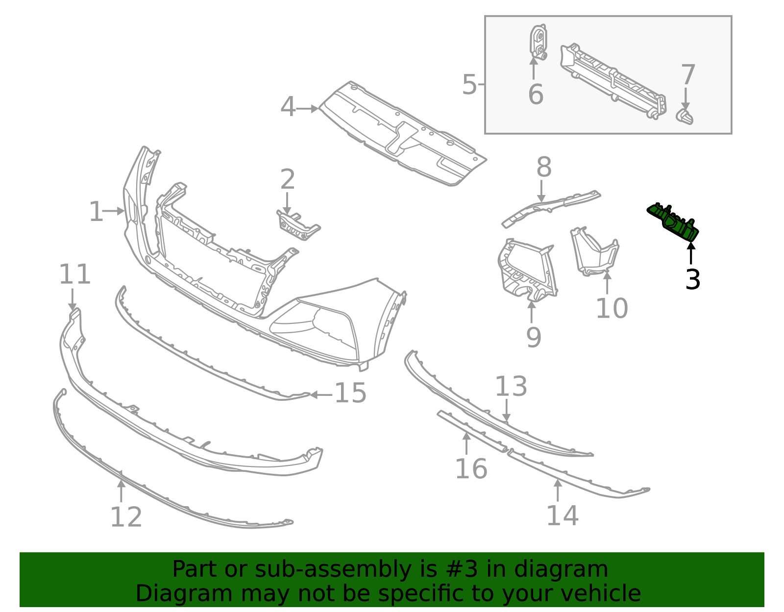 2022-2024 Hyundai Tucson Mount Bracket 86551-CW000 | OEM Parts Online