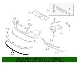 2022-2024 Hyundai Tucson Spoiler 86591-CW000 | OEM Parts Online