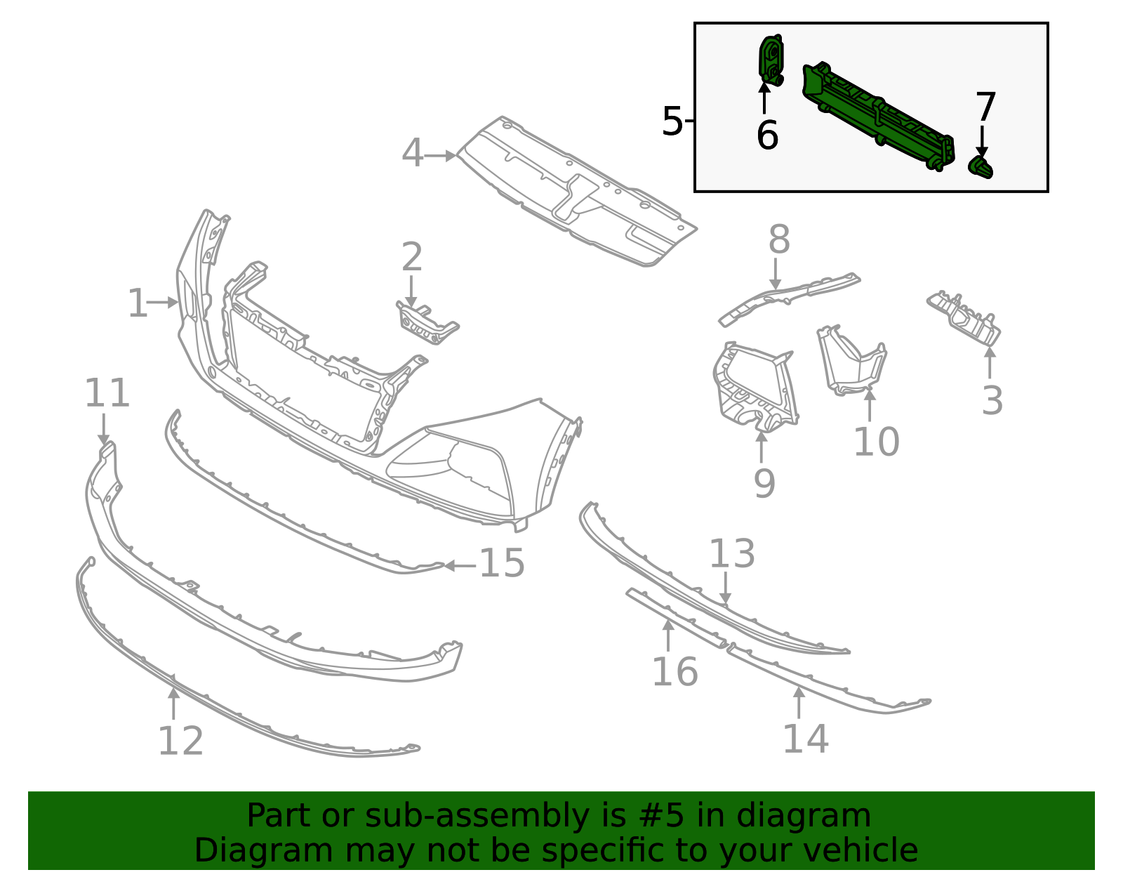 2022-2024 Hyundai Tucson Shutter Assembly 86950-CW000 | OEM Parts Online