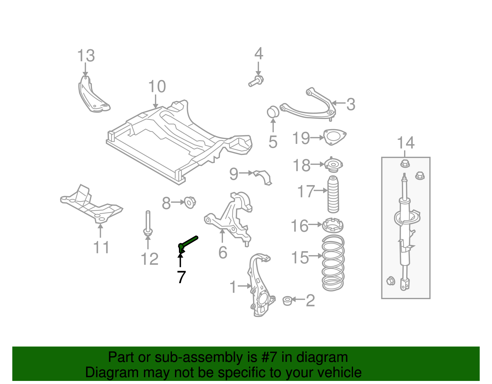 2007-2020 Infiniti Lower Control Arm Pin 54580-EG00A | INFINITI OF WEST ...