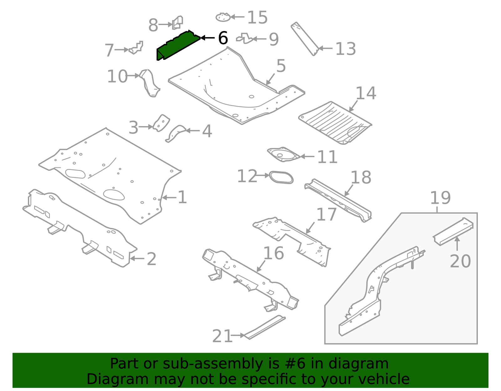 2019-2025 Nissan Altima Side Panel G4533-6CAMA | Nissan Parts Central