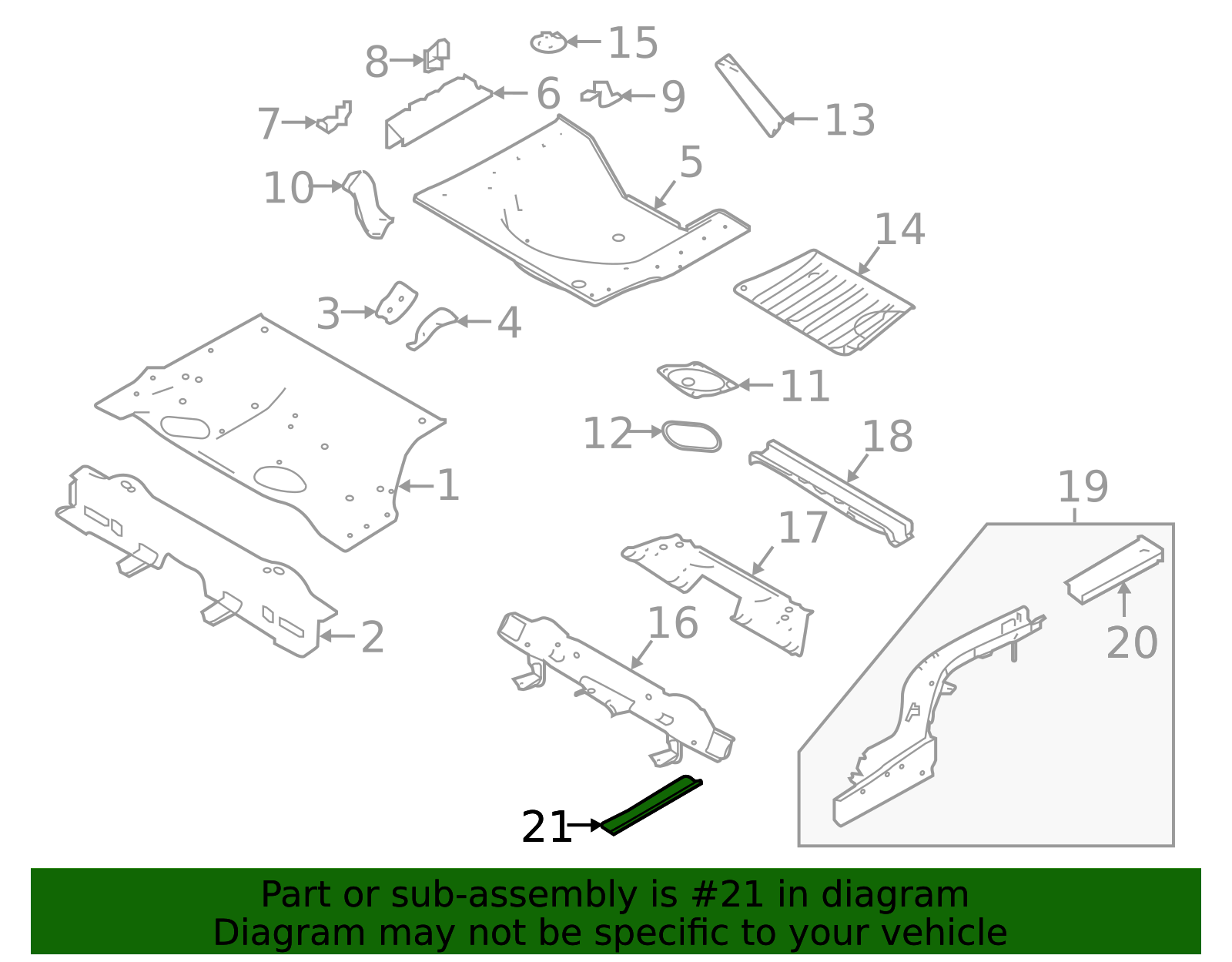 2019-2025 Nissan Altima Cross-Member Extension 751A4-6CA0A | Sullivan ...