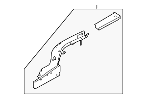 2019-2020 Nissan Altima Rail Assembly - Driver's Side (LH) G5511-6CAMA ...