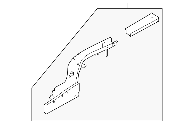 2019-2020 Nissan Altima Rail Assembly - Driver's Side (LH) G5511-6CAMA ...