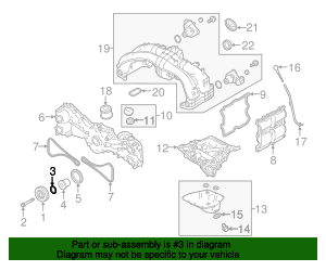 2013-2023 Subaru Crankshaft Pulley O-Ring 806939060 | Subaru Parts For You