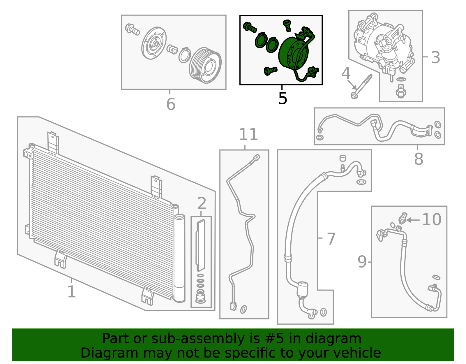 38924-64S-A01 - 2022-2025 Honda - Clutch Coil | Genuine Honda Parts