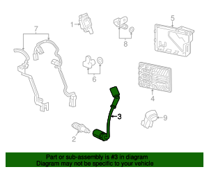 2014-2022 GM Spark Plug Wire 12716289 | GMPartsDirect.com
