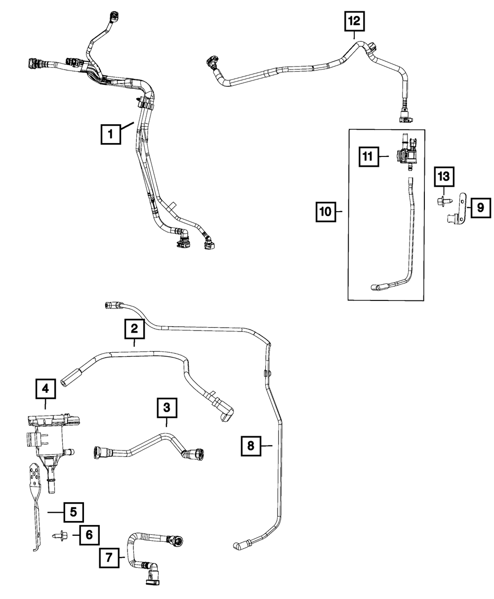 2008-2025 Mopar Hex Head Bolt And Washer 6104384AA | Mopar eStore