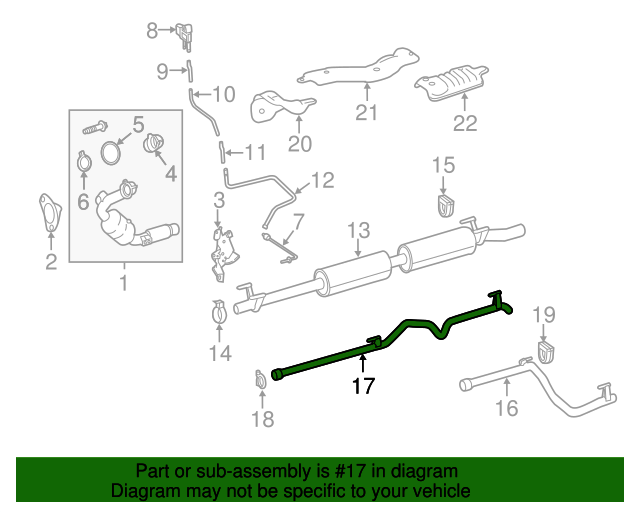 2010-2021 Mercedes-Benz Tail Pipe 906-490-25-21 | MB Parts Center