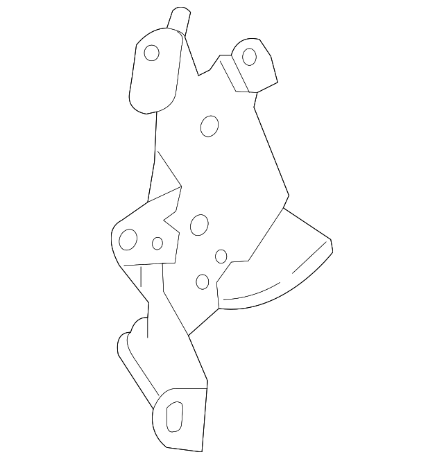 2014-2018 Mercedes-Benz Converter & Pipe Bracket 906-492-69-41 | MB OEM ...