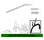 2019-2024 GMC Wheel Opening Molding 23396048 GM | GMPartsDirect.com