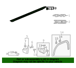 2019-2024 GMC Upper Molding 84545452 GM | GMPartsDirect.com