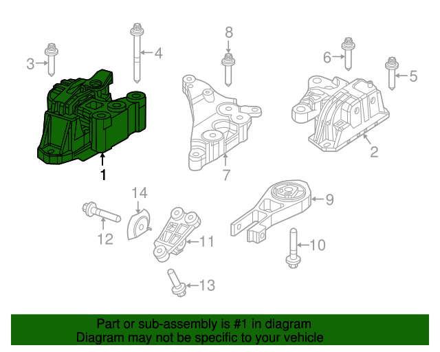 2018-2021 Ram ProMaster City Side Mount 68400622aa | TascaParts.com