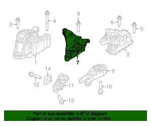2015-2020 Mopar Trans Mount 68246579AA | TascaParts.com