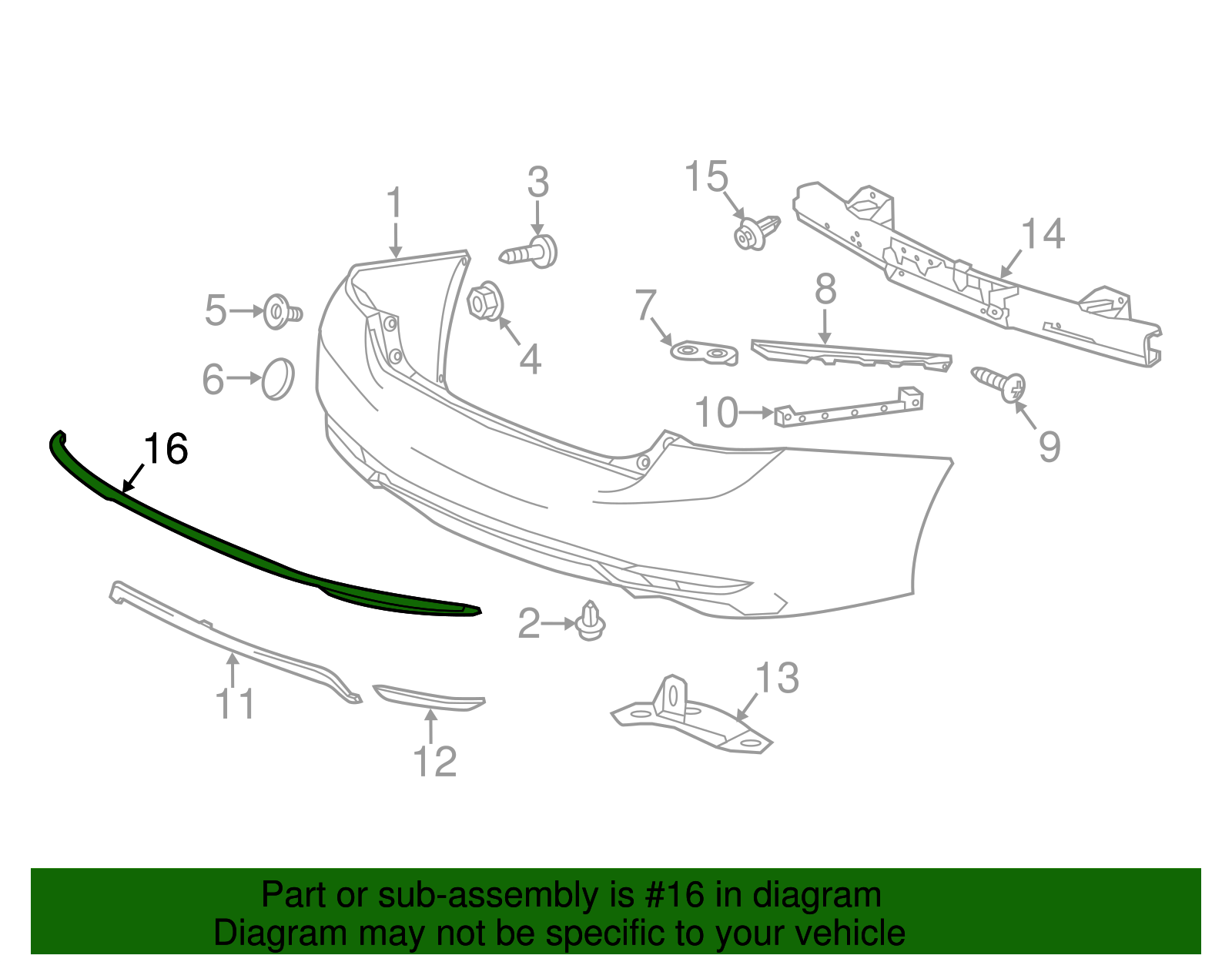 71503-T2F-A51 - Molding Assembly 2016-2017 Honda Accord | Honda Parts ...