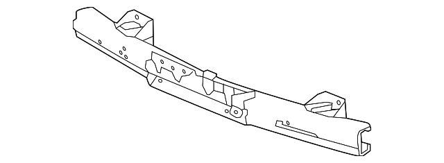 71530-T3W-A50ZZ - Impact Bar 2017 Honda Accord | Honda Parts Online