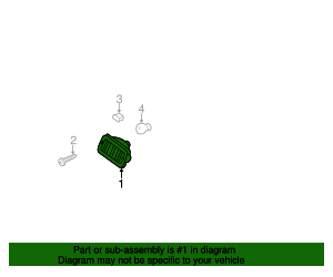 1997-2006 Jeep Wrangler Park/Turn Lamp - Driver's Side (LH) 55157033AA ...