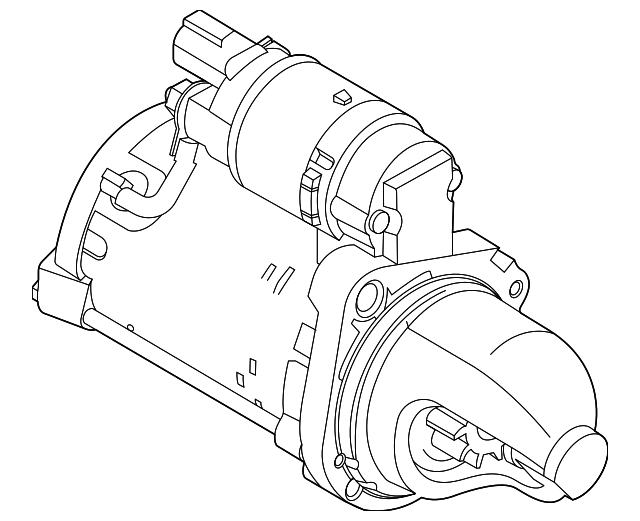 36100-2S010 - Starter Motor 2021-2024 Kia | Kia.Parts Store