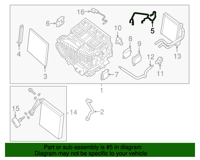 24040-3TA1A - Harness - 2016-2017 Nissan Altima | Nissan OEM Parts Direct