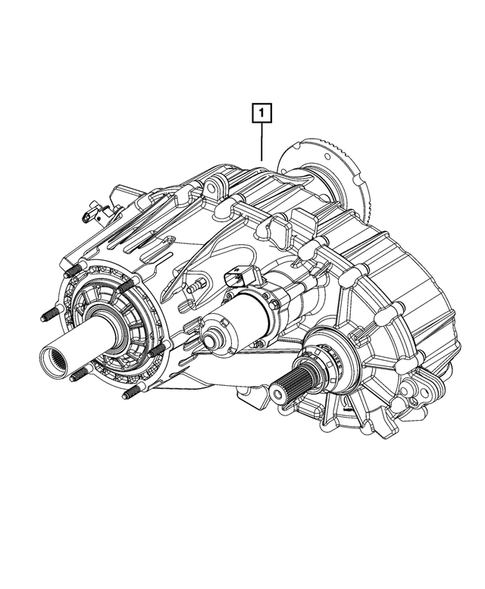 Transfer Case and PTU Assembly for 2025 Ram 1500 | Mopar eStore
