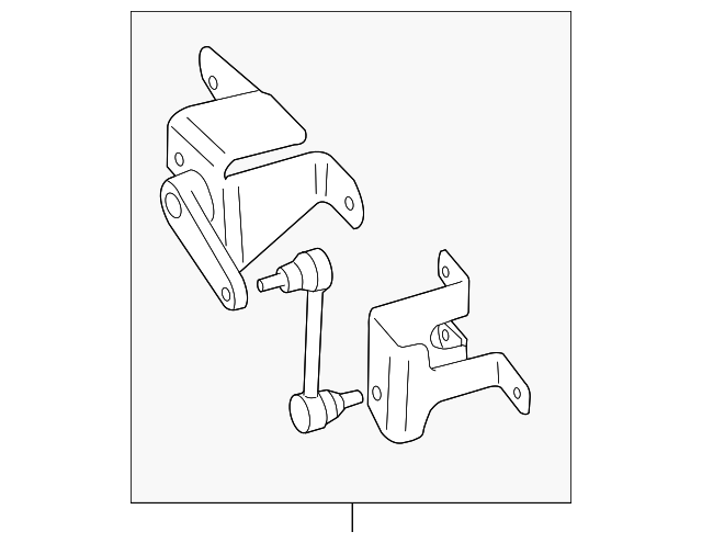 2006-2008 Volkswagen Rear Link Assembly 1K0-941-273-E | QuirkParts