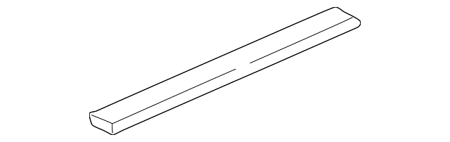 74333-S0X-003 - Molding C, L Roof - 1999-2004 Honda Odyssey | Genuine ...