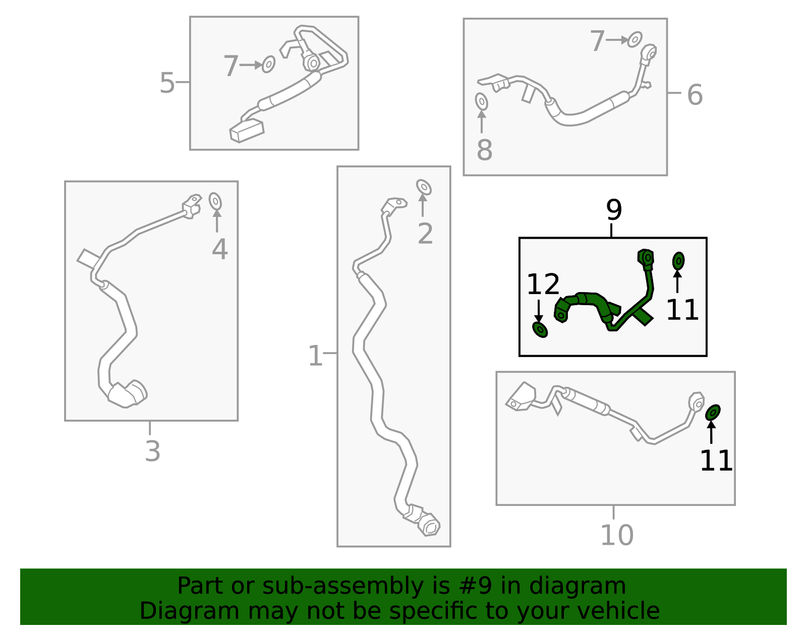 11-53-8-841-579 - 2023-2024 BMW - Coolant Line | BMWPartsHub