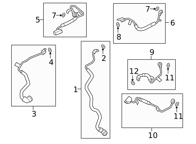 11538841581 - 2023-2024 BMW Coolant Line (11-53-8-841-581) | BMW of ...