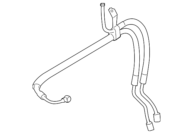 2008-2011 Subaru Impreza Power Steering Hose Assembly 34610AG021 ...