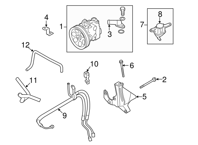 2008-2011 Subaru Impreza Suction Hose 34611AG010 | Subaru Parts Store