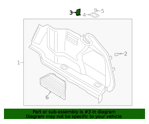 4N0-864-515 - Trunk Trim Panel Cap 2019-2023 Audi | AutoNationParts.com