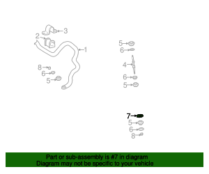 90948-02178 - Stabilizer Link Retainer - 2000-2006 Toyota | OEM Genuine ...