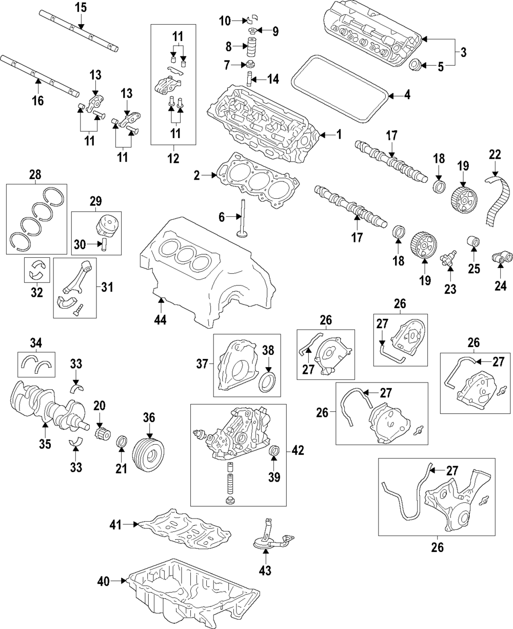 11000-5MR-A00 - Cylinder Block 2018-2024 Honda Odyssey | Honda Parts Online