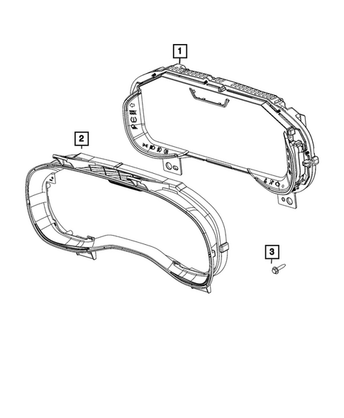 Instrument Panel Cluster for 2025 Ram 2500 | Mopar eStore