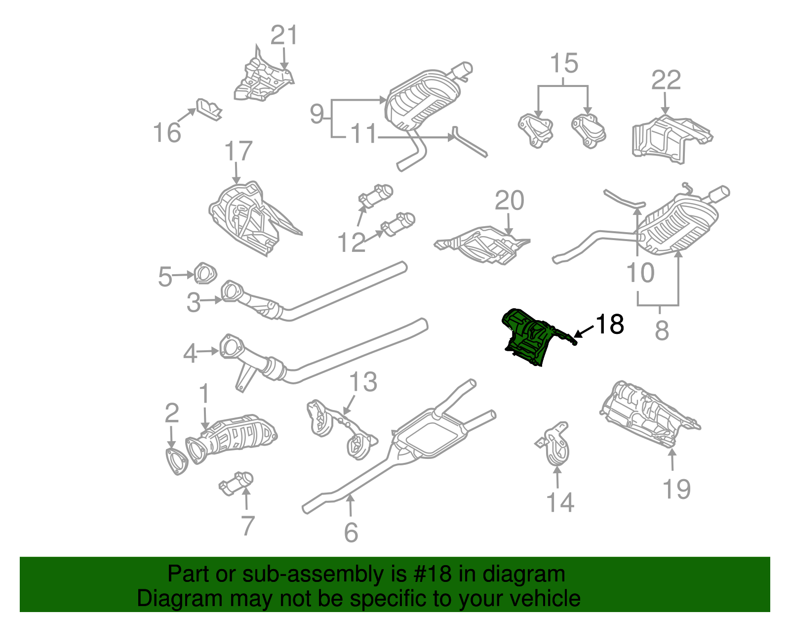 8E0-804-160-AS - Heat Shield 2005-2009 Audi | Audi OEM Parts