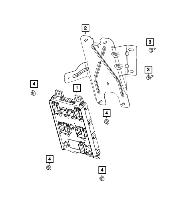 2019 Ram Body Controller Module 68372337af | TascaParts.com