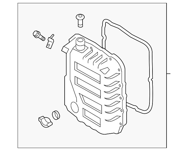 2013-2017 Hyundai Side Cover 45280-26101 | OEM Parts Online