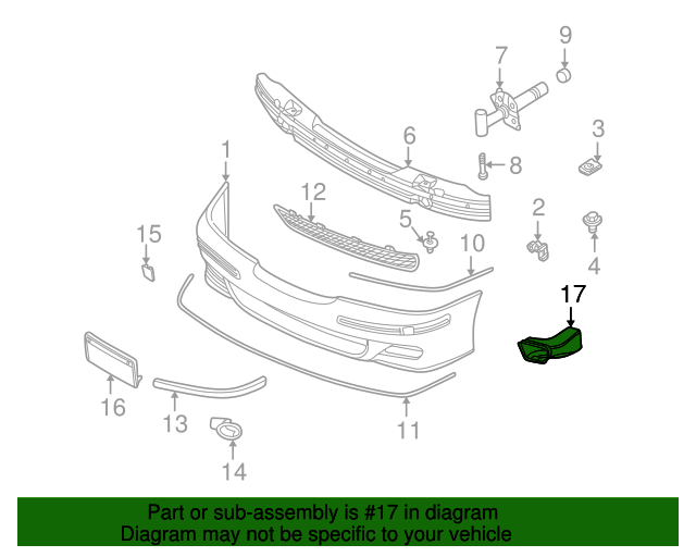 51117890013 - 2000-2003 BMW M5 Air Inlet Duct (51-11-7-890-013) | BMW ...
