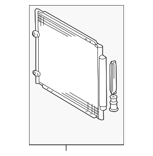 88461-08010 - Condenser - 2004-2010 Toyota Sienna | OEM Genuine Toyota ...