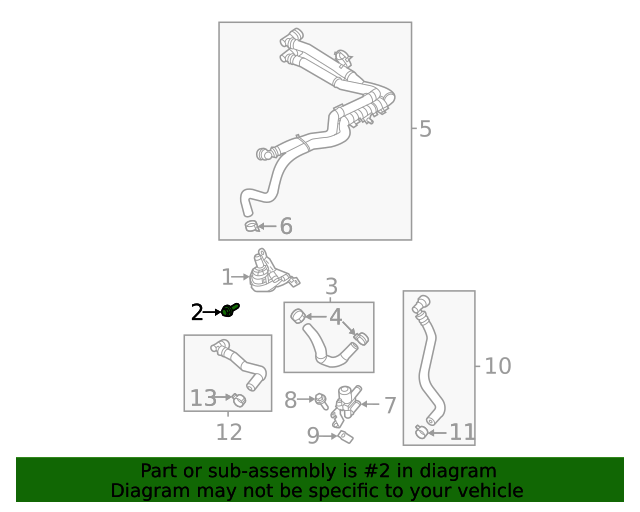2015-2023 Ford F-150 Auxiliary Pump Bolt W714962-S437 | TascaParts.com