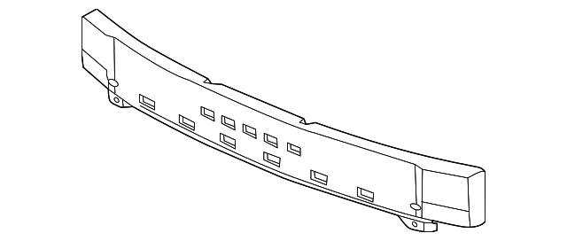 71570-TR3-A50 - Absorber, Rear Bumper - 2013-2015 Honda Civic | Honda ...
