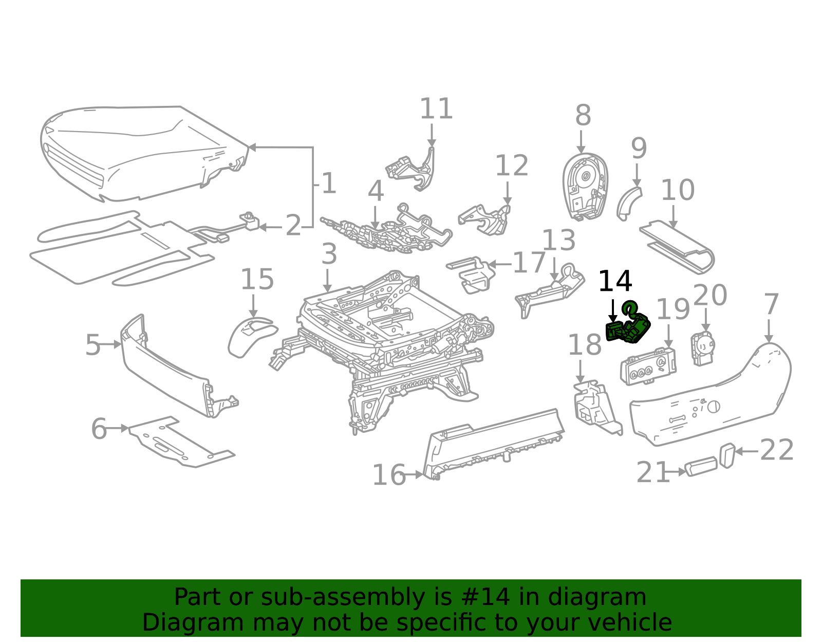 2016-2020 Toyota Mirai Shield 71874-78020 | Toyota Parts Center