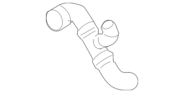 2003-2006 Porsche Cayenne Engine Coolant Hose 95510632350 | Gaudin ...