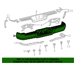 68576320AA - Bumper - 2019-2021 Ram | Mopar Parts Canada