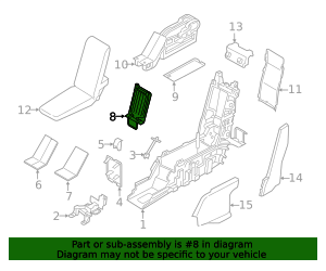 2017-2022 Porsche Panamera Inner Support 971-864-199 | Porsche Marin