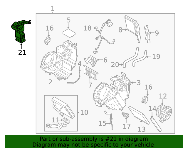 85412-R0000 - Duct 2022 Kia Carnival | Kia.Parts Store