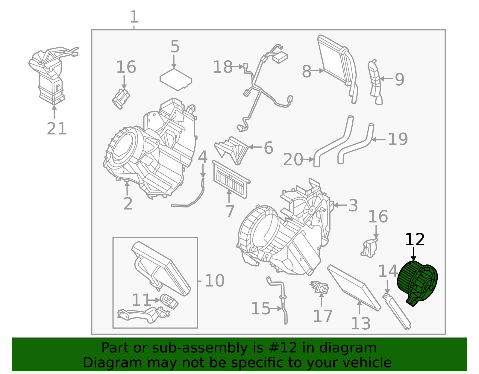 97945-S8000 - Blower Motor 2022-2025 Kia Carnival | Kia.Parts Store